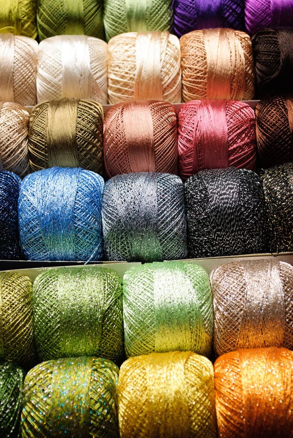 Color threads stock image. Image of silk, rows, sewing - 18803457
