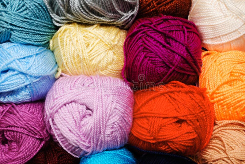 Color threads stock photo. Image of hobbies, bobbin, knitting - 19642388