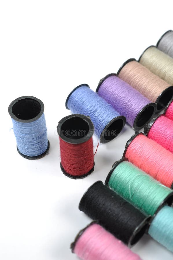 Color threads stock photo. Image of fabric, backgrounds - 21465154