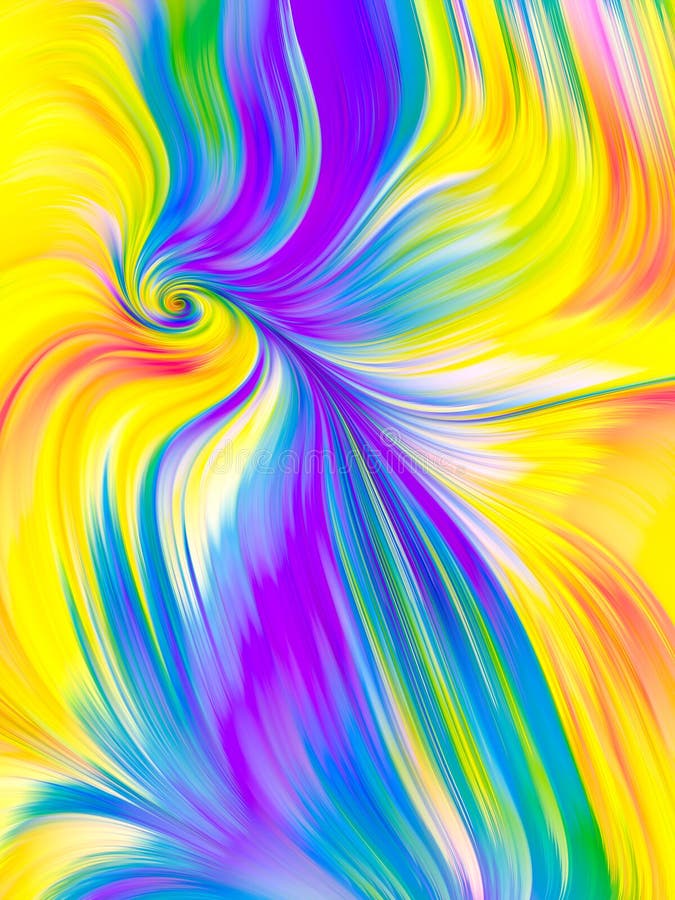 Color Threads stock illustration. Illustration of movement - 151909314