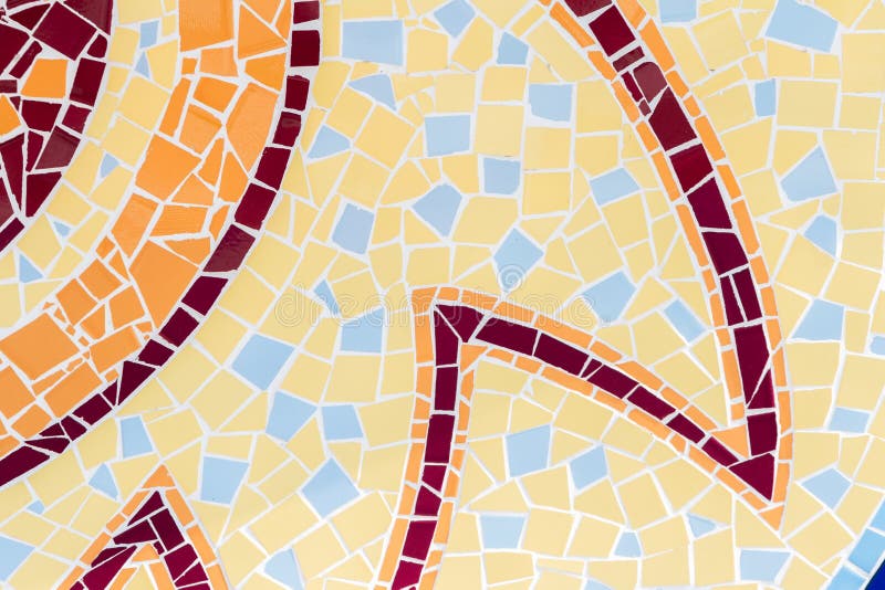 Two Color Tile Walkway stock photo. Image of rough, joint - 100948766