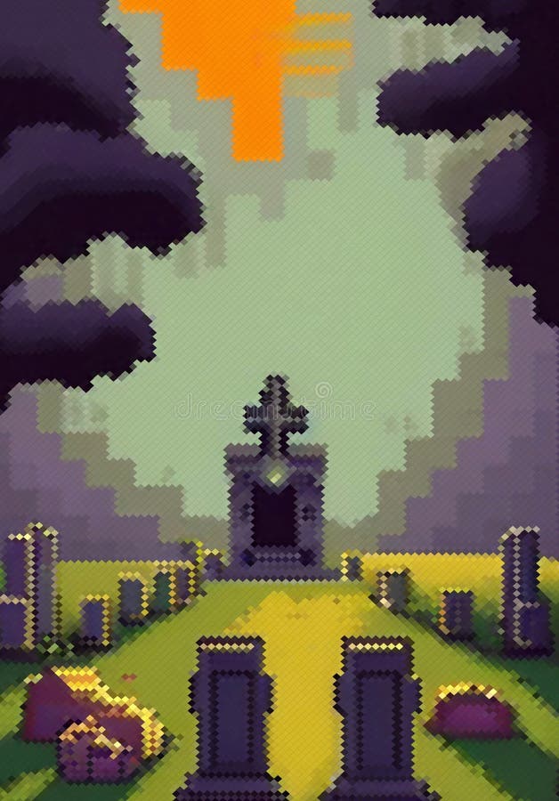 Color of tomb land stock illustration. Illustration of grave - 261117751