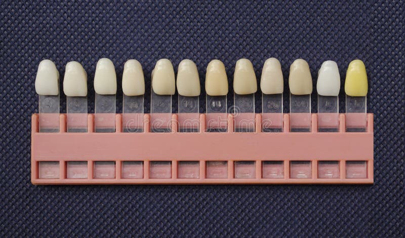 Color tone of teeth stock image. Image of medical, clean - 70133201