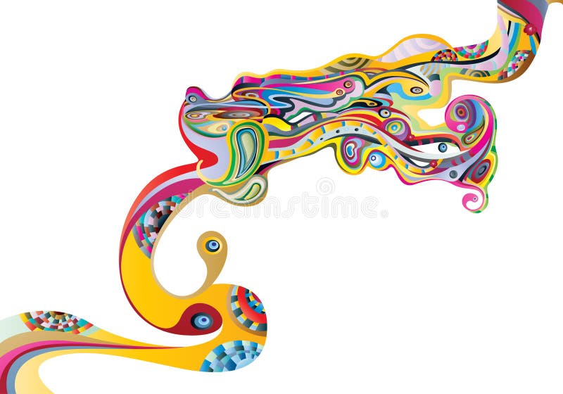 Color transformation stock vector. Illustration of ring - 12998141