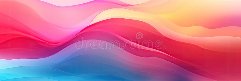 Color Transition and Gradient on Abstract Background Stock Illustration ...