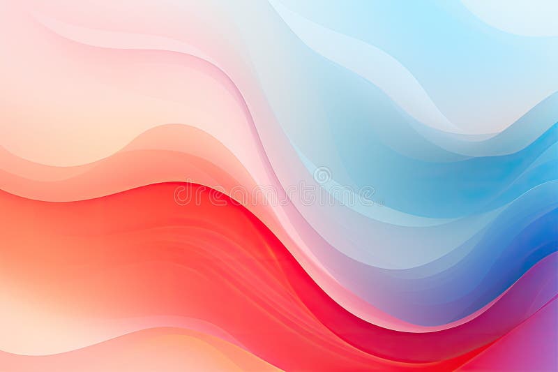Color Transition and Gradient on Abstract Background Stock Illustration ...