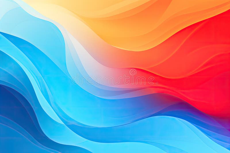 Color Transition and Gradient on Abstract Background Stock Illustration ...