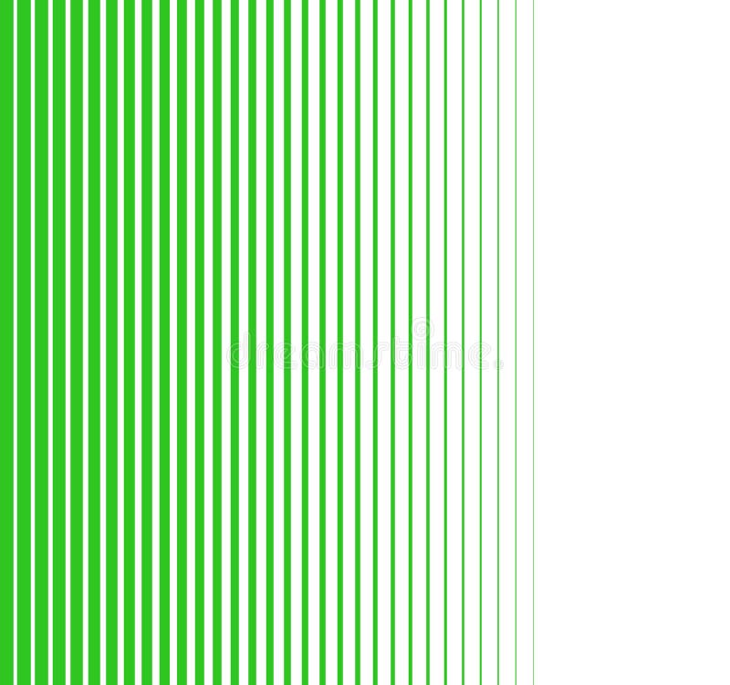 Color Transition Green To White with Stripes Stock Illustration ...
