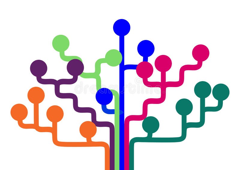 Networking stock vector. Illustration of ignored, cartoon - 9401803