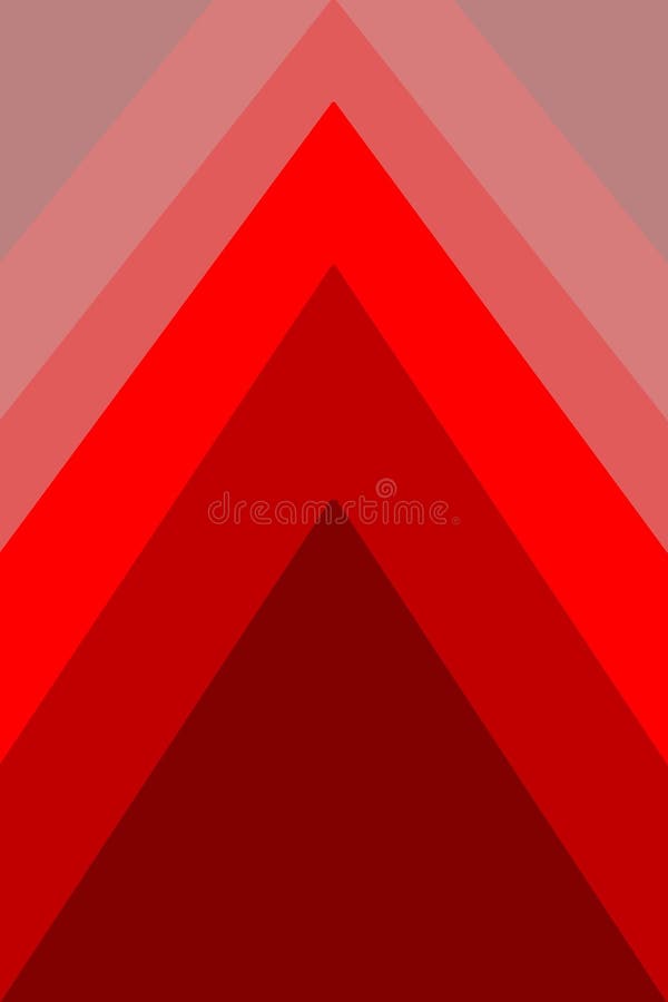 Color triangle image red stock illustration. Illustration of circle ...