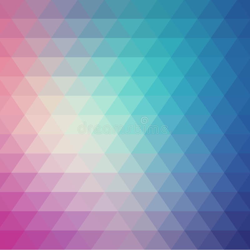 Color Triangles Background. Modern Abstract Illustration. Eps 10 Stock ...