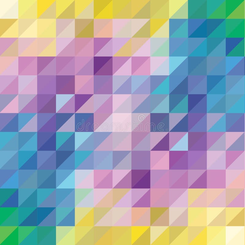 Color Triangles Background. Polygonal Style. Eps 10 Stock Illustration ...