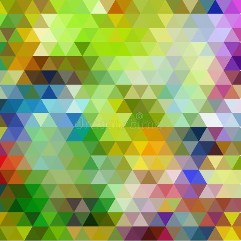 Color Triangular Background. Polygonal Style. Mosaic Background. Eps 10 ...