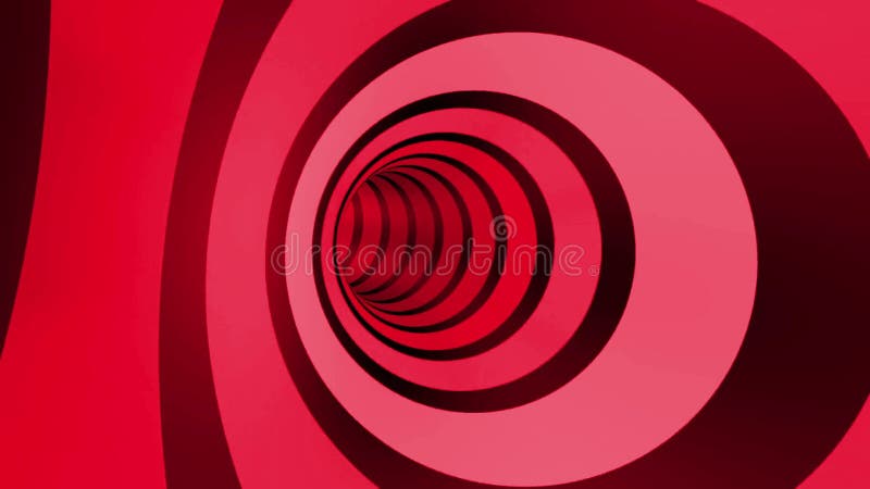 Color Tunnel Rotation Loop stock video. Video of striped - 38814553