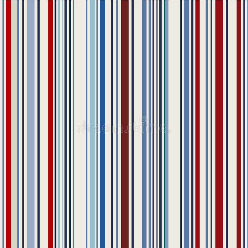 Color Usa Style Seamless Stripes Pattern. Abstract Vector Background ...