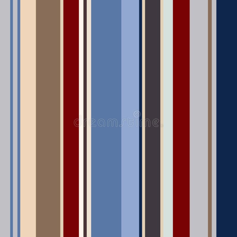 Color Usa Style Seamless Stripes Pattern. Abstract Vector Background ...