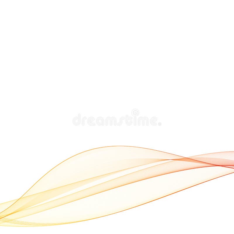 Color Vector Abstract Wave on a White Background. Abstract Wave ...