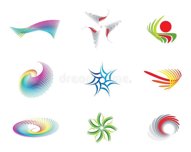 Color vector symbols stock vector. Illustration of card - 10263417