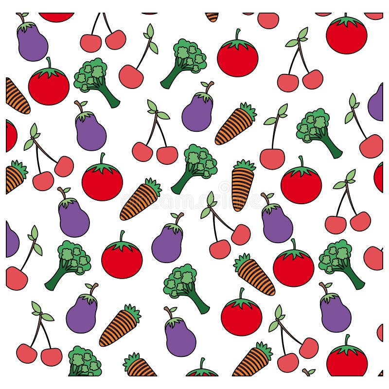 Color Vegetables Stock Illustrations – 22,462 Color Vegetables Stock ...