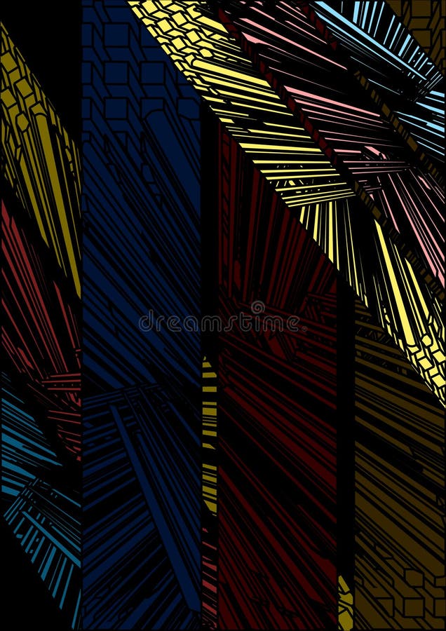 Vignette Background In Soft Colors Stock Illustration - Illustration of ...