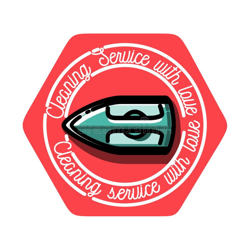 Vintage Cleaning Service Emblems Stock Vector - Illustration of cloth ...