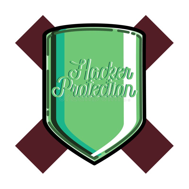 Vintage security emblems stock vector. Illustration of defense - 81821644