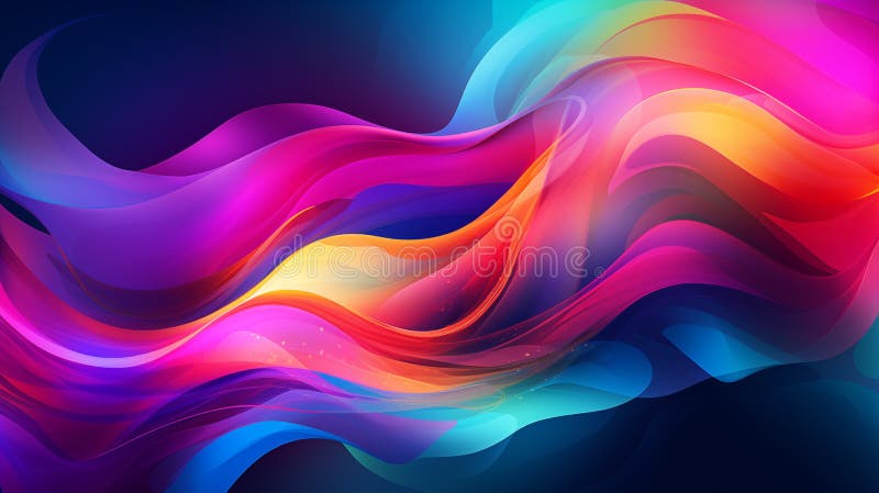 Color Visualization of Energy Flow. Bright Abstract Background with ... Color Visualization of Energy Flow. Bright Abstract Background with ...
