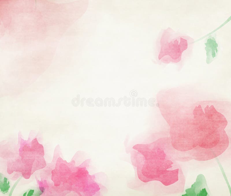 Flower Water Color Background Stock Illustrations – 45,583 Flower Water ...
