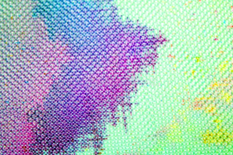 Color Watercolor Ink and Paint on a Thick Canvas Background Stock Image ...