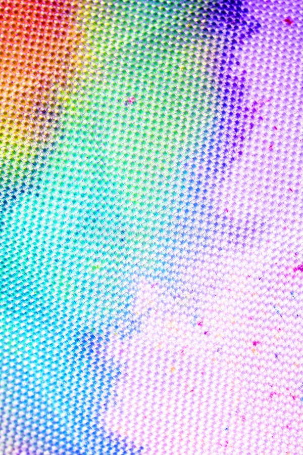 Color Watercolor Ink and Paint on a Thick Canvas Background Stock Photo ...