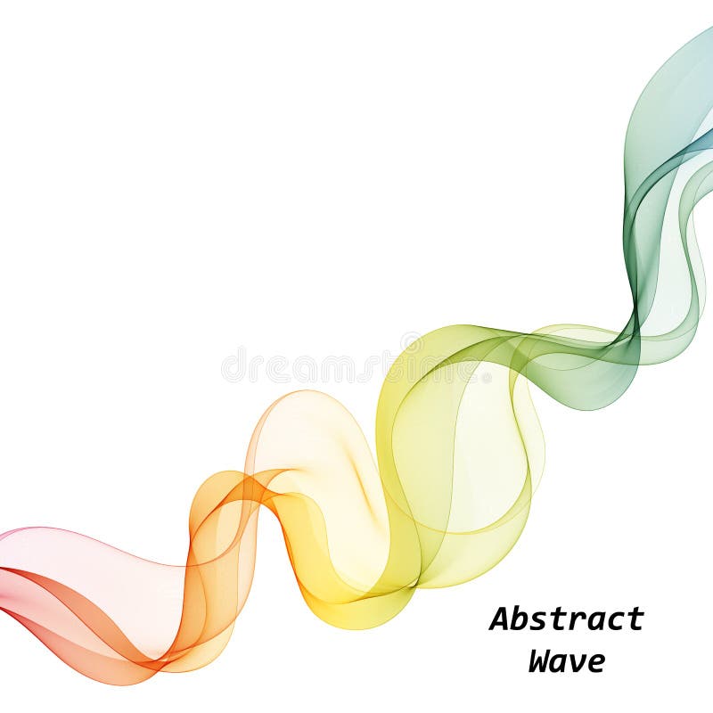 Color Wave. Abstract Background. Advertising Layout. Eps 10 Stock ...