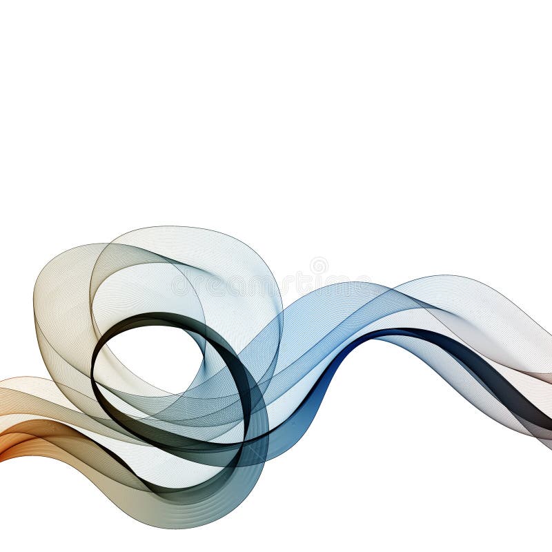 Color Wave. Abstract Vector Graphics. Eps 10 Stock Photo - Image of ...