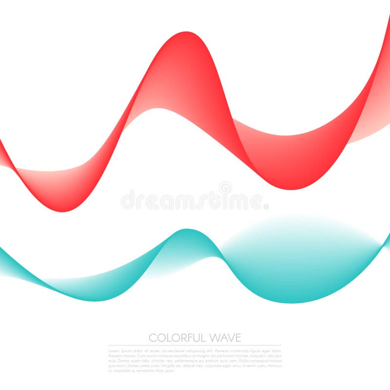 Color wave design element stock vector. Illustration of design - 72390133
