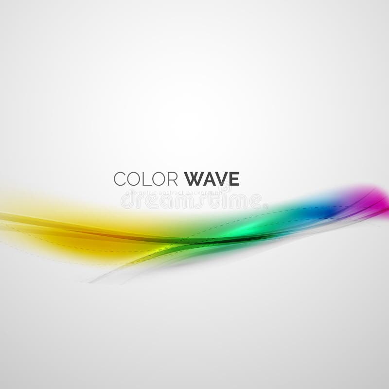 Color wave element stock illustration. Illustration of color - 72035708