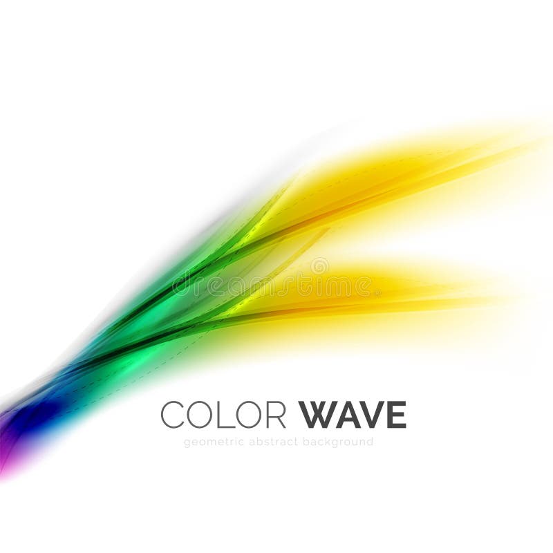 Color wave element stock illustration. Illustration of light - 72243950