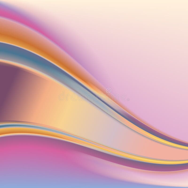 Color Wave Vector 3 stock vector. Illustration of bright - 52004978