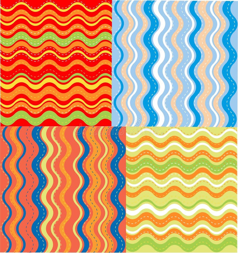 Color waves stock vector. Illustration of background - 15083675