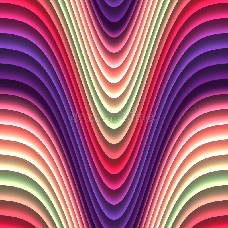 Color Waves Generated Seamless Texture Stock Illustration ...