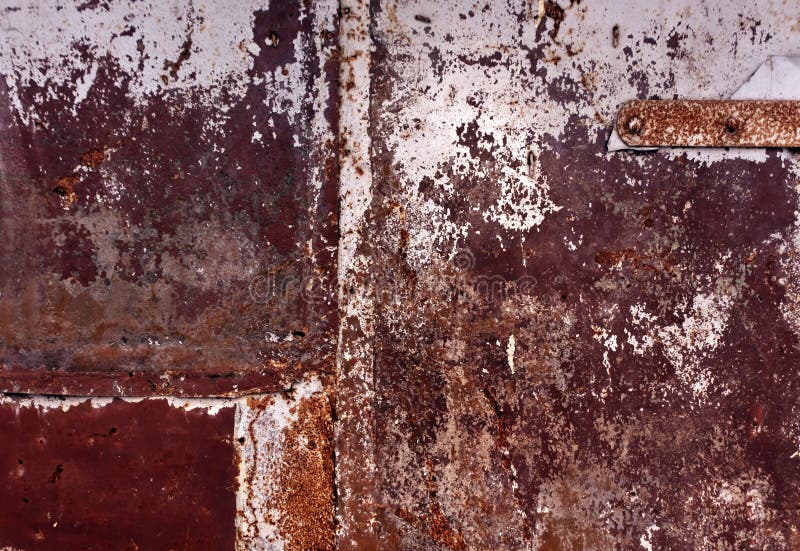 Color Weathered Metal Wall Texture. Stock Image - Image of ...