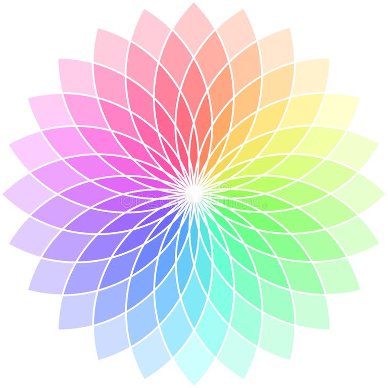Vibrant Color Wheel Illustration Stock Illustrations – 4,197 Vibrant ...
