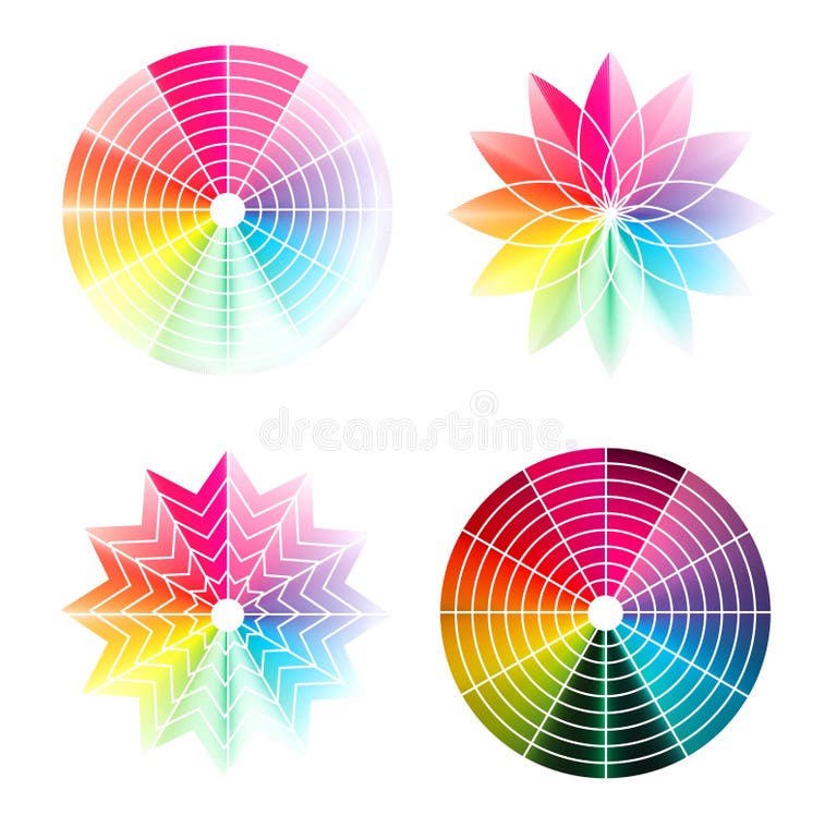 Contrast Color Wheel Stock Illustrations – 1,294 Contrast Color Wheel ...
