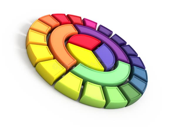 Segment Color Wheel Stock Illustrations – 876 Segment Color Wheel Stock ...