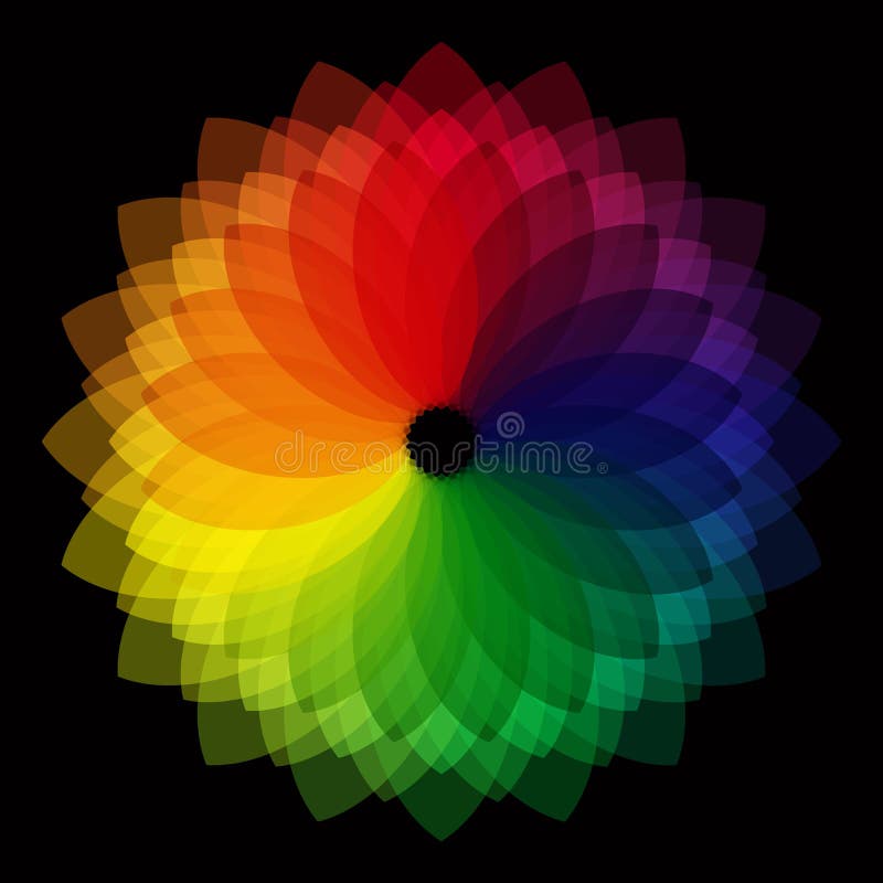 Vector color wheel. stock vector. Illustration of color - 13543008