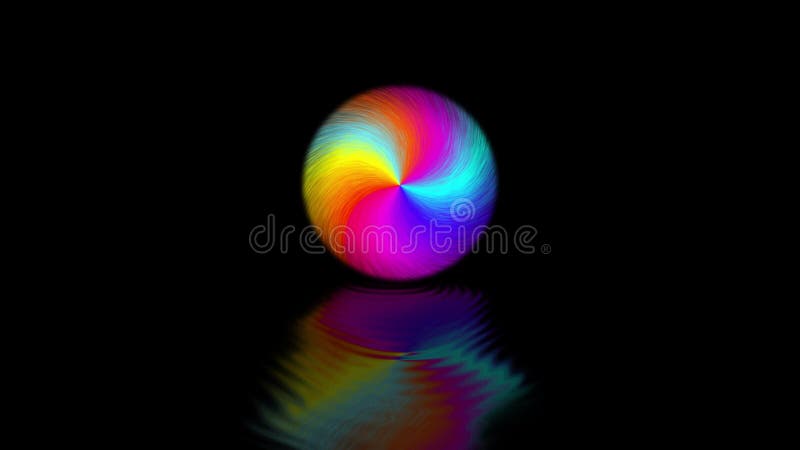Color Wheel with Reflection Stock Footage - Video of blue, gradient ...