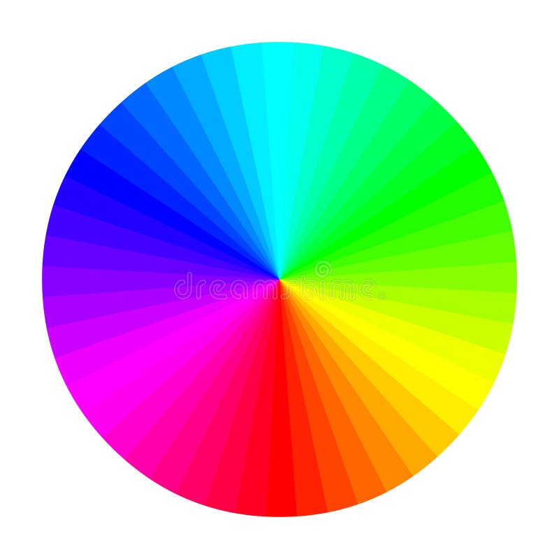Color Wheel stock vector. Illustration of sample, palette - 95844535