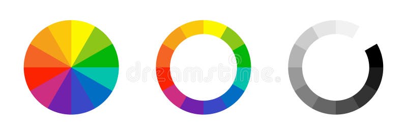 Colour Spectrum Wheel Stock Illustrations – 1,504 Colour Spectrum Wheel ...