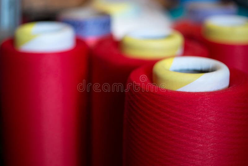 Yarn Cones stock image. Image of industry, fashion, thread - 13756661