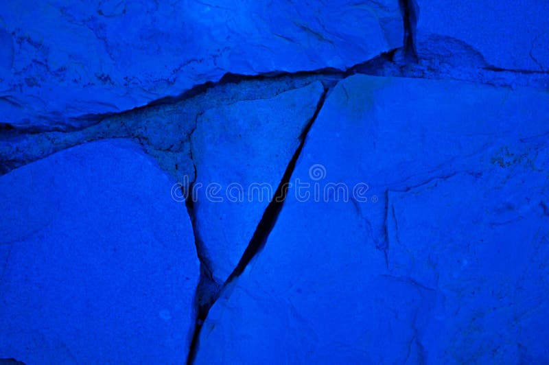 Color of the Year 2020 Classic Blue Background of Rocks Wall Stock ...