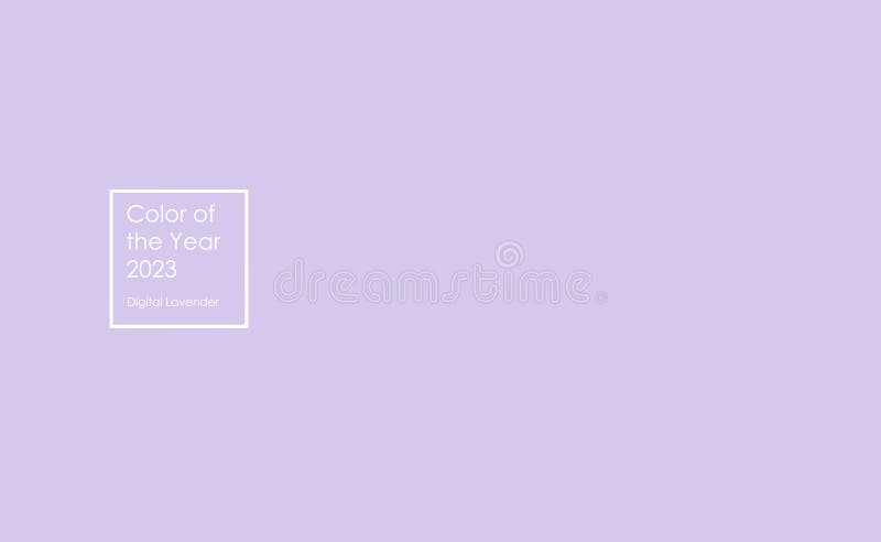 Color of the Year 2023 Digital Lavender Abstract Background. Stock ...
