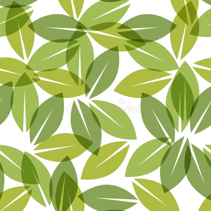 Color of the Year 2017. Greenery Beautiful Trendy Seamless Pattern ...